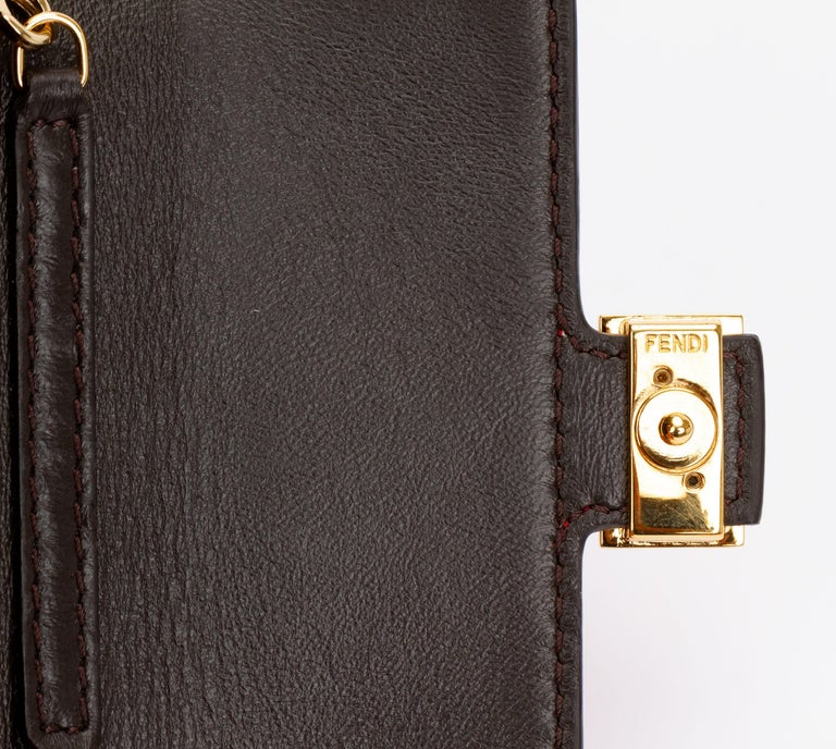 Fendi Baguette Nano Bag Charm Red For Sale at 1stDibs