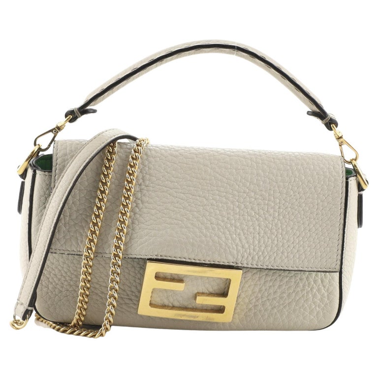 Fendi Baguette NM Bag Leather Mini at 1stDibs