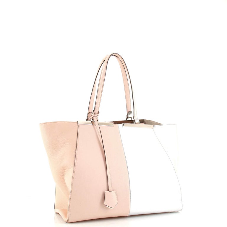 Fendi Bicolor 3Jours Bag Leather Large For Sale at 1stDibs