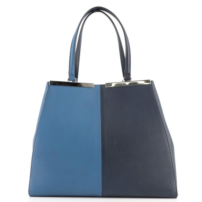 Fendi Bicolor 3Jours Bag Leather Large For Sale at 1stDibs