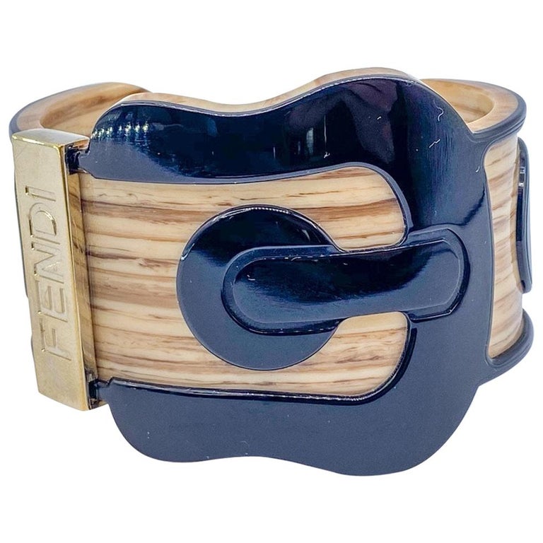 Fendi Bracelet Buckle Cuff at 1stDibs | fendi bracelet cuff