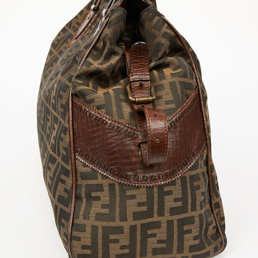 Fendi Brown Monogram Tote Bag at 1stDibs | fendi tote bag monogram ...