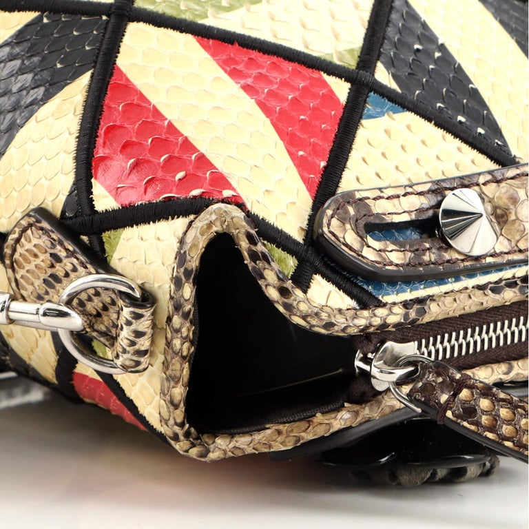 Fendi By The Way Satchel Python Small For Sale at 1stDibs