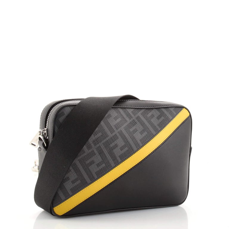 Fendi Camera Case Bag Zucca Coated Canvas and Leather Small For Sale at ...