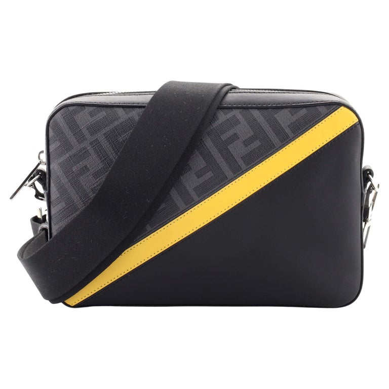Fendi Camera Case Bag Zucca Coated Canvas and Leather Small For Sale at ...