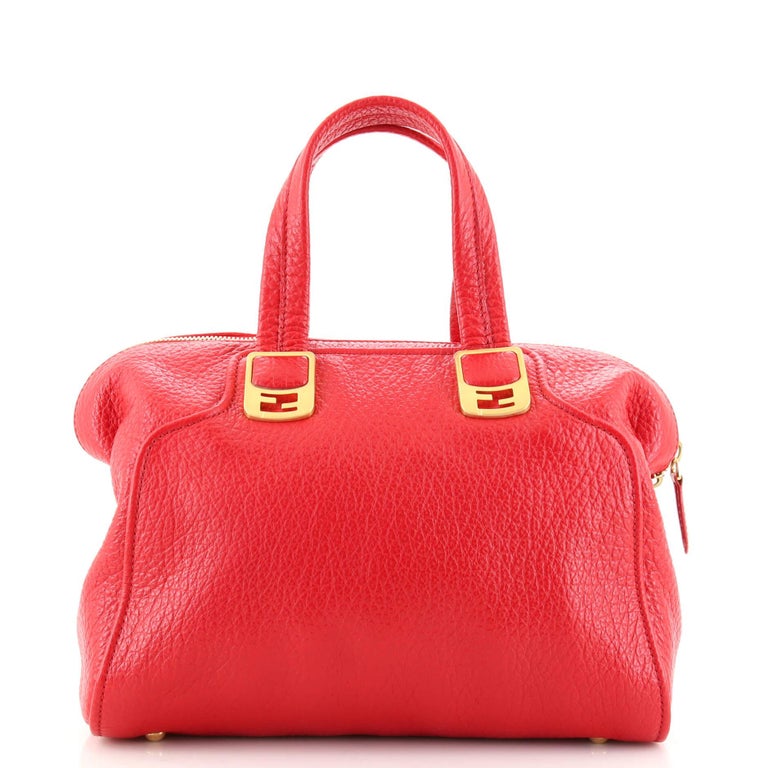Fendi Chameleon Convertible Satchel Leather Medium For Sale at 1stDibs