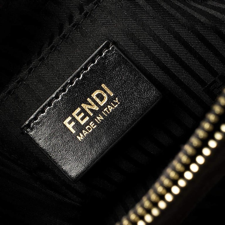 Fendi Colorblock Leather Medium Sac 2jours Elite Tote For Sale at 1stDibs