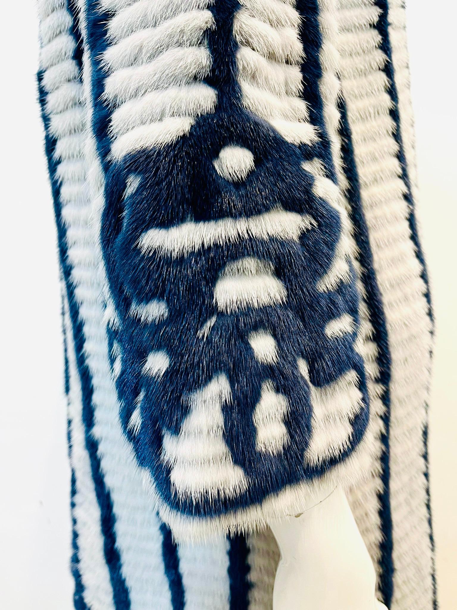 Fendi Custom Made Mink Fur Coat For Sale at 1stDibs