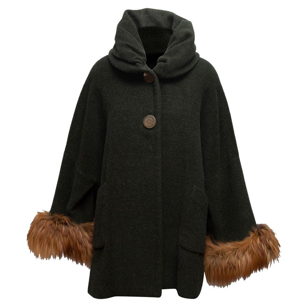 Fendi silver fox fur, 1990 at 1stDibs