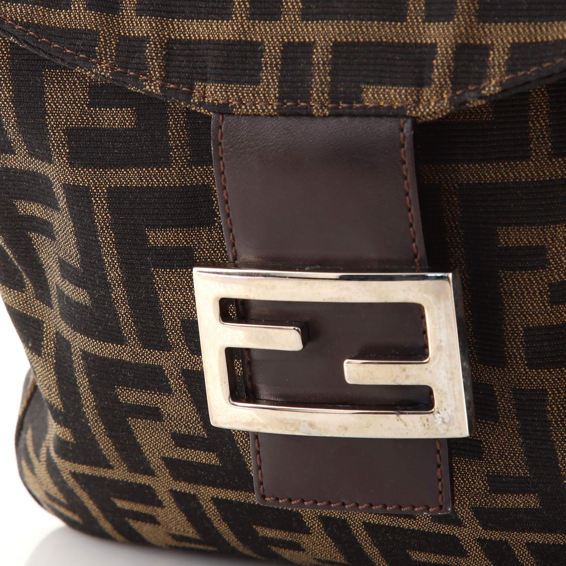 Fendi Double Flap Bag Zucca Canvas Medium at 1stDibs | fendi zucca ...