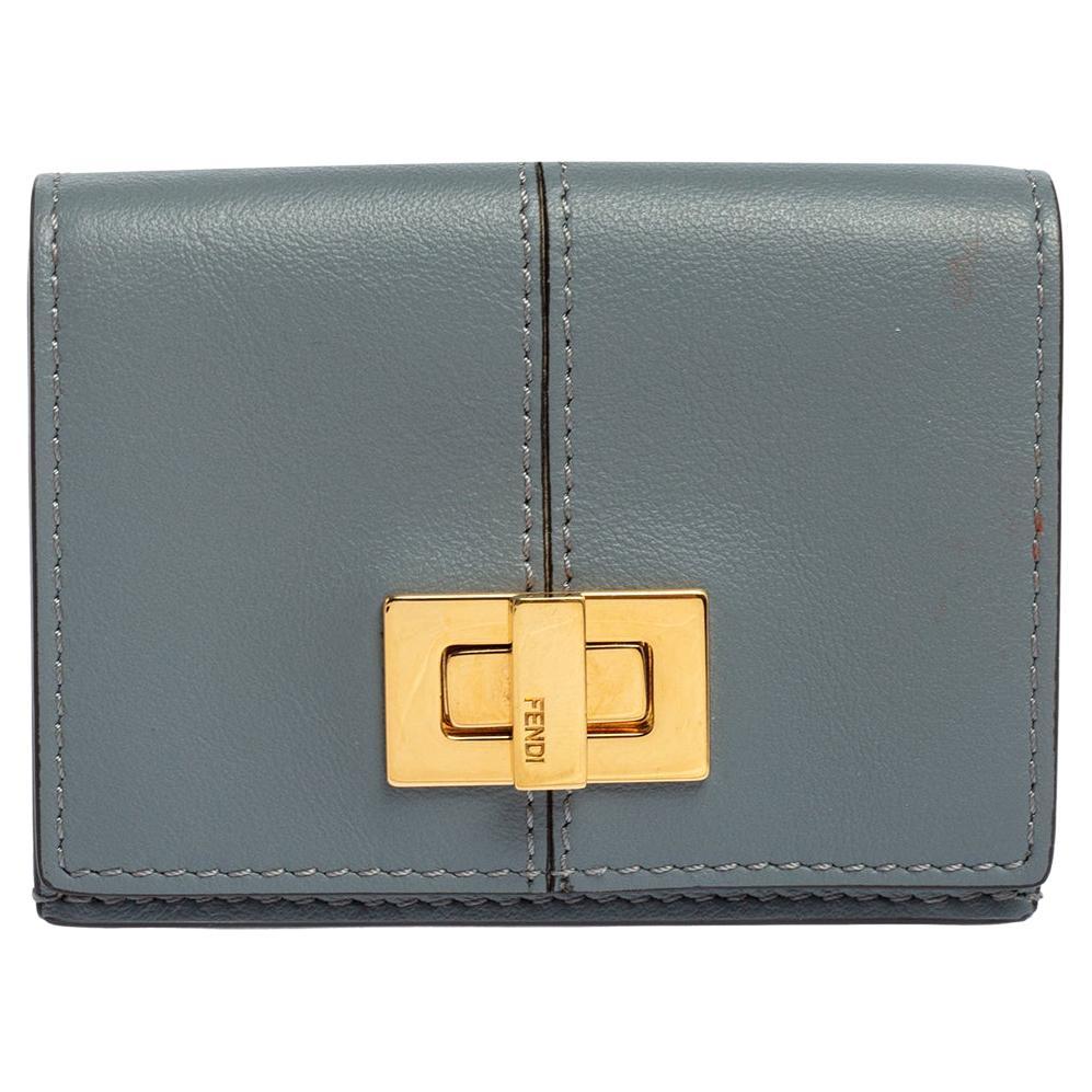 Fendi Grey Fun Fair Wallet on Chain Bag at 1stDibs | funfair wallet