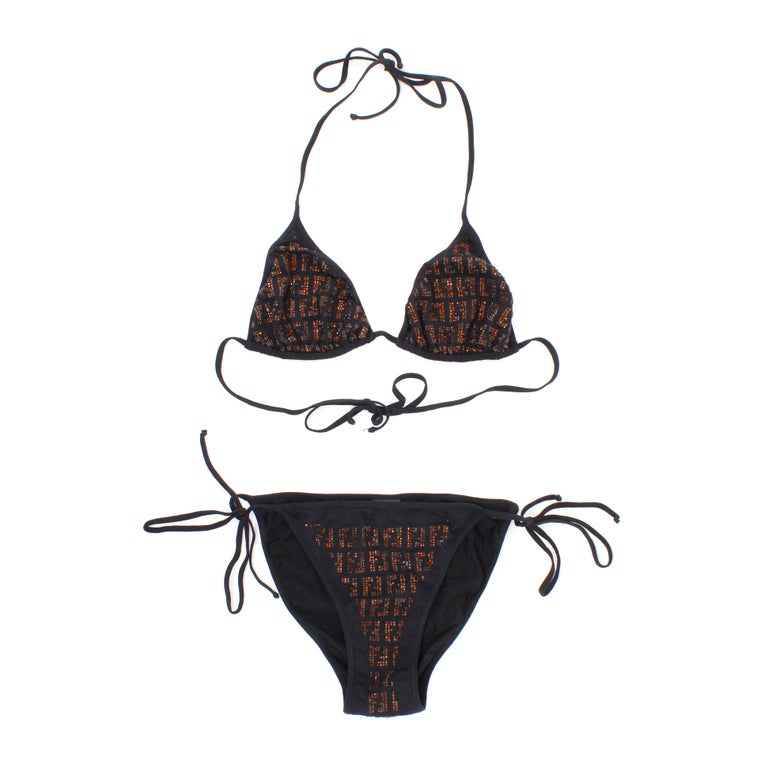 Fendi Embellished Bikini For Sale at 1stDibs