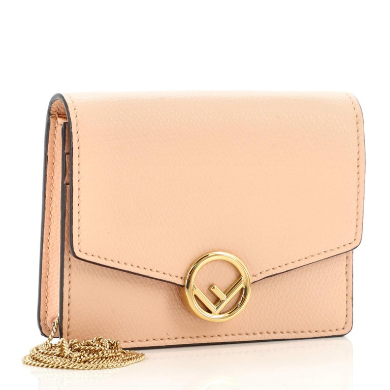 Fendi F is Fendi Envelope Wallet on Chain Leather Mini at 1stDibs