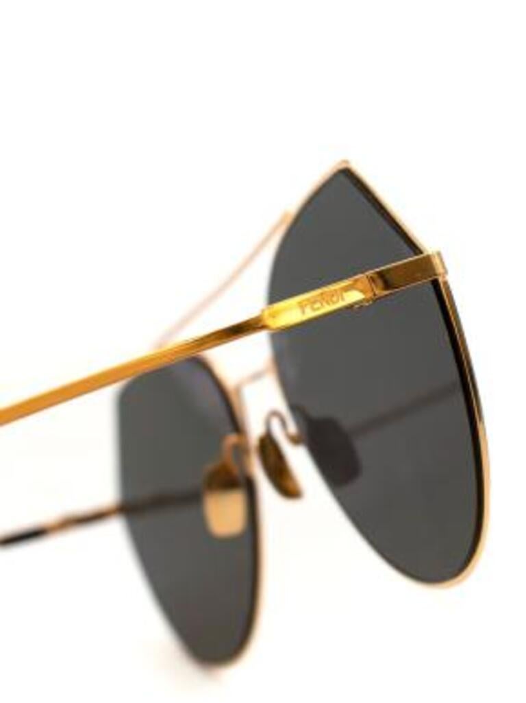 Fendi FF 0194/S Mirrored Lens Sunglasses For Sale at 1stDibs