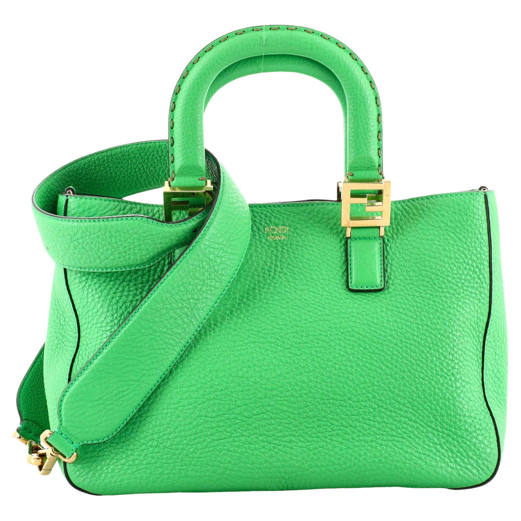 Fendi Green 2Jours Bag at 1stDibs