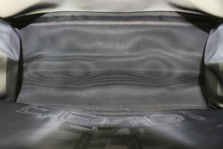 Fendi FF Zucca Black Mesh Shopper Tote 4FF330 For Sale at 1stDibs