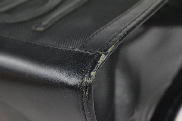 Fendi FF Zucca Black Mesh Shopper Tote 4FF330 For Sale at 1stDibs