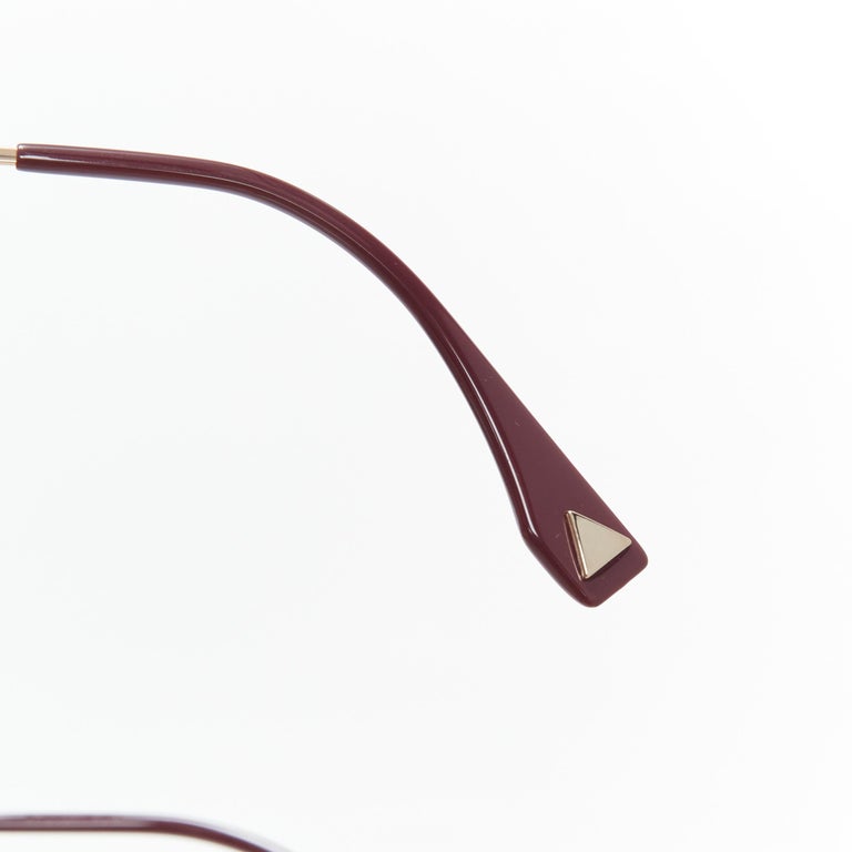 FENDI FF0190/S 000A9 blue pointed cat eye flat sunglasses For Sale at ...