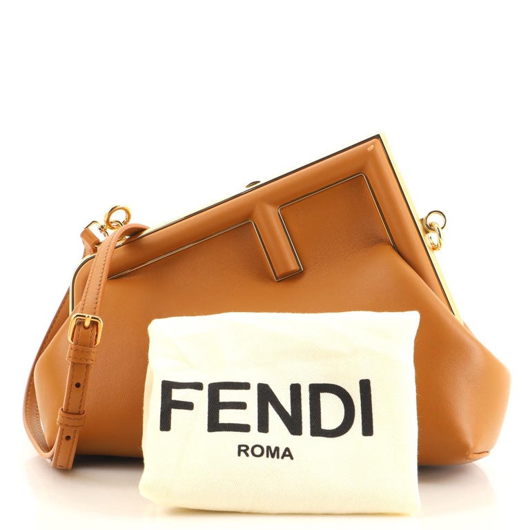Fendi First Bag Leather Small For Sale at 1stDibs