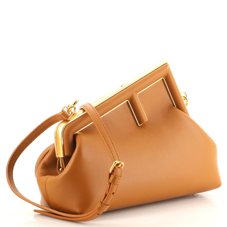 Fendi First Bag Leather Small For Sale at 1stDibs