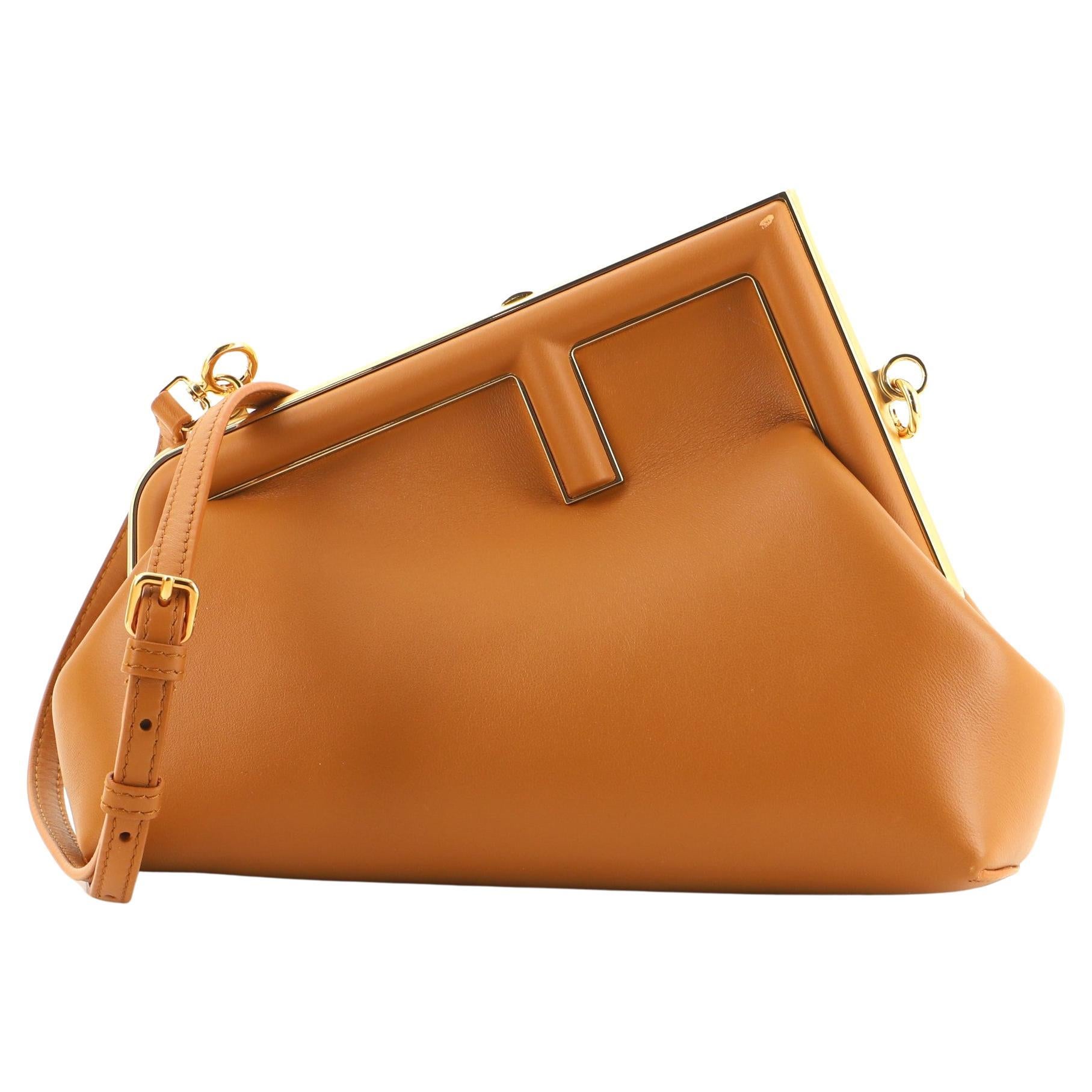 Fendi First Bag Leather Small For Sale at 1stDibs