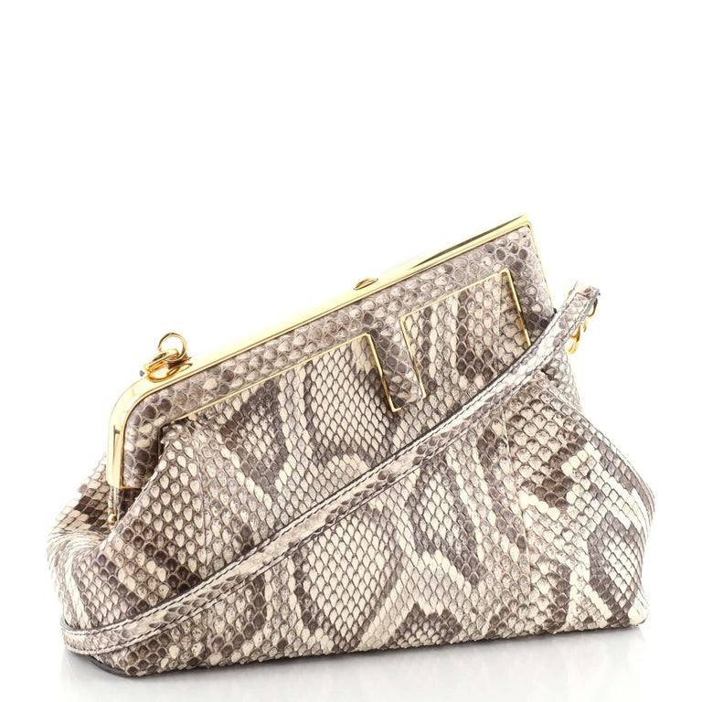 Fendi First Bag Python Small at 1stDibs