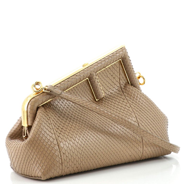 Fendi First Bag Python Small at 1stDibs