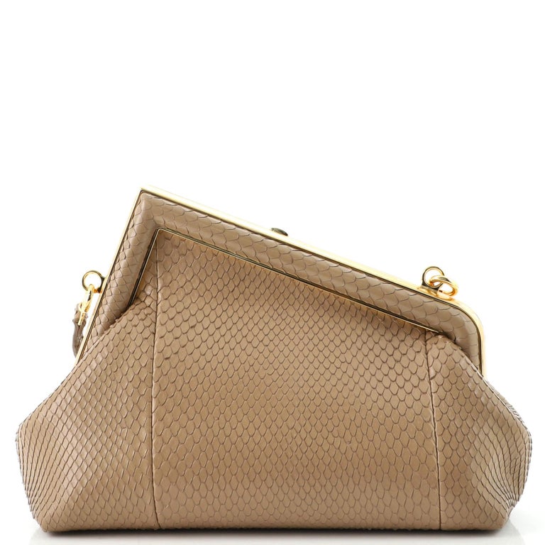 Fendi First Bag Python Small at 1stDibs