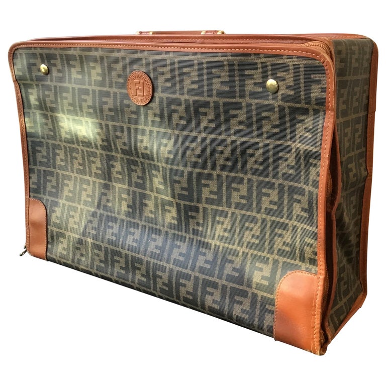 Fendi Foldable Canvas Suitcase at 1stDibs
