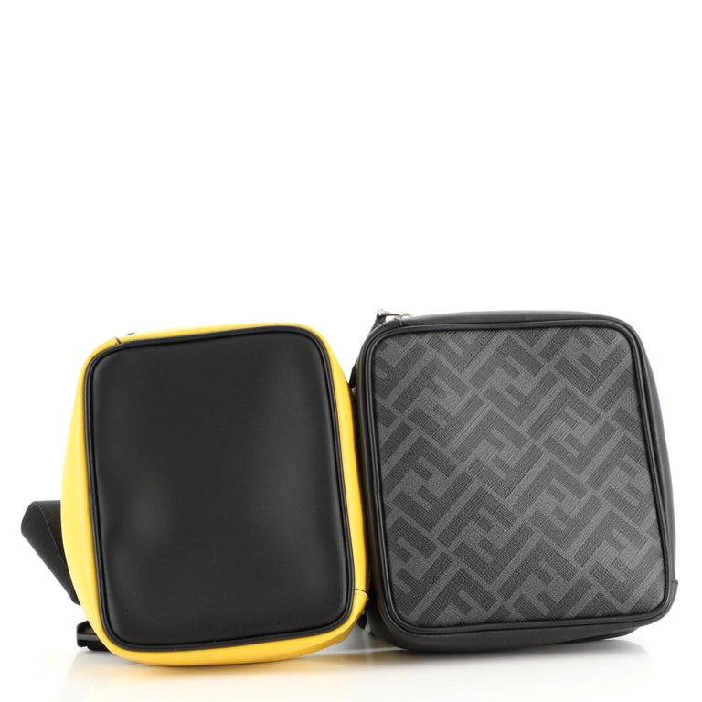 Fendi Forever Multi Pouch Belt Bag Zucca Coated Canvas and Leather with ...