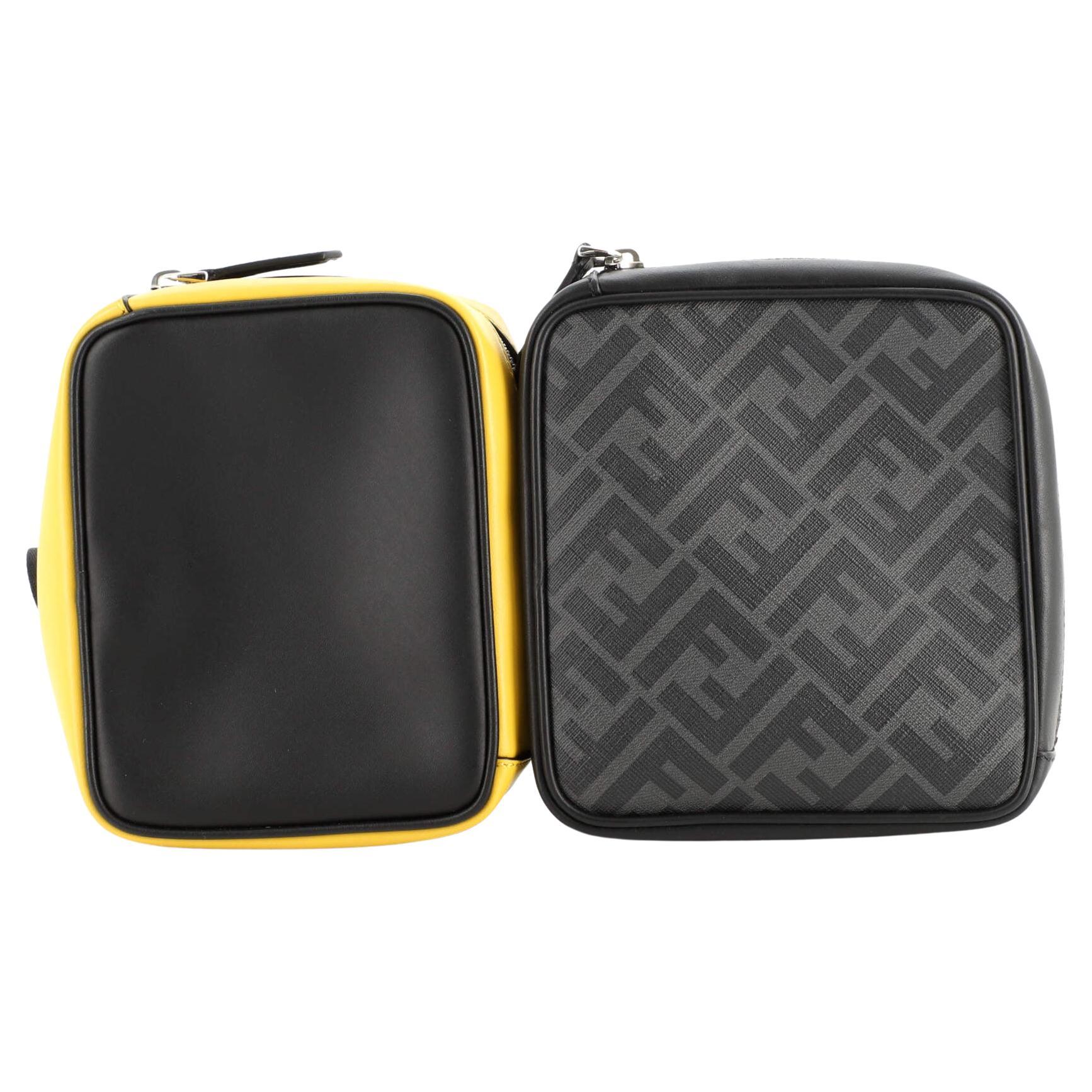 Fendi Forever Multi Pouch Belt Bag Zucca Coated Canvas and Leather with ...