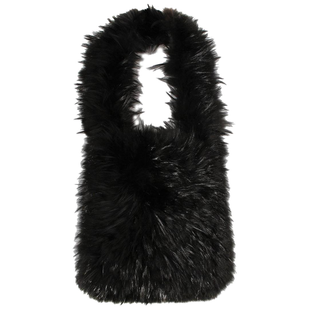 Fendi Fox Fur Shoulder Bag at 1stDibs
