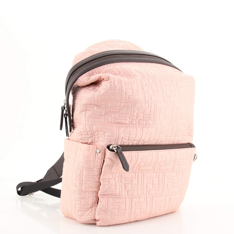Fendi Front Pocket Backpack Zucca Nylon at 1stDibs