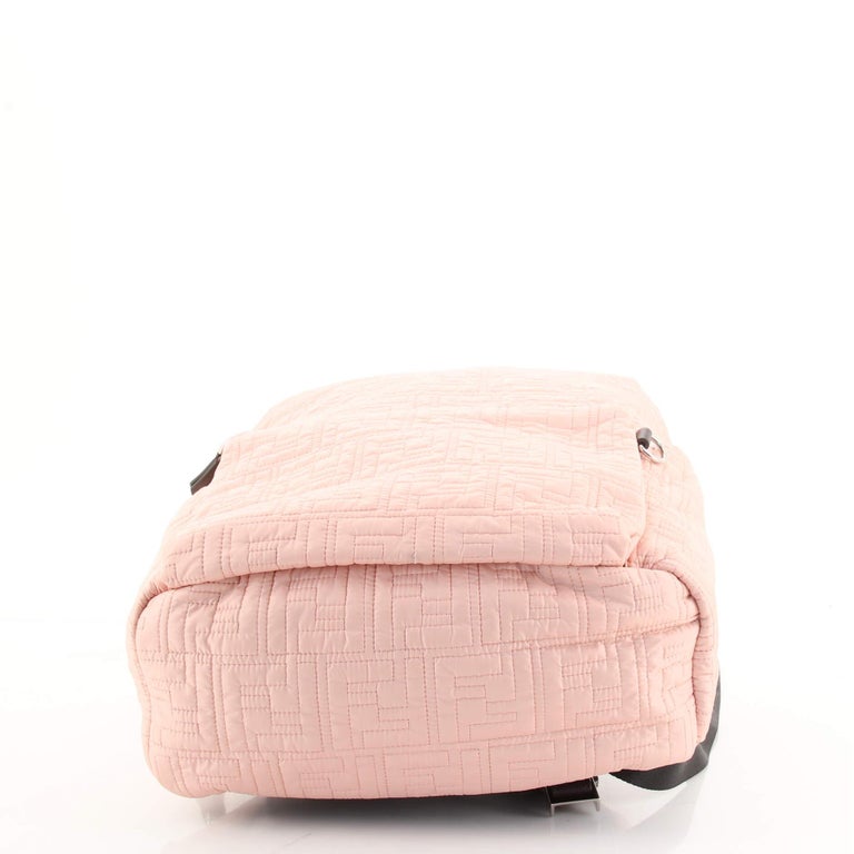 Fendi Front Pocket Backpack Zucca Nylon at 1stDibs