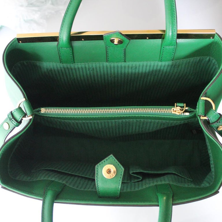 Fendi Green 2Jours Bag at 1stDibs