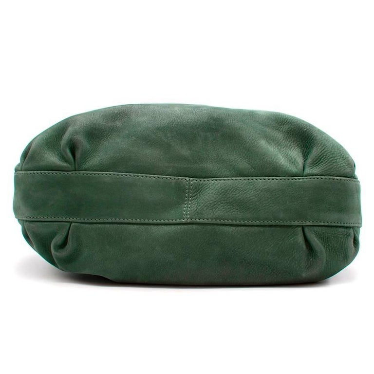 Fendi green leather and suede tote bag For Sale at 1stDibs | fendi ...