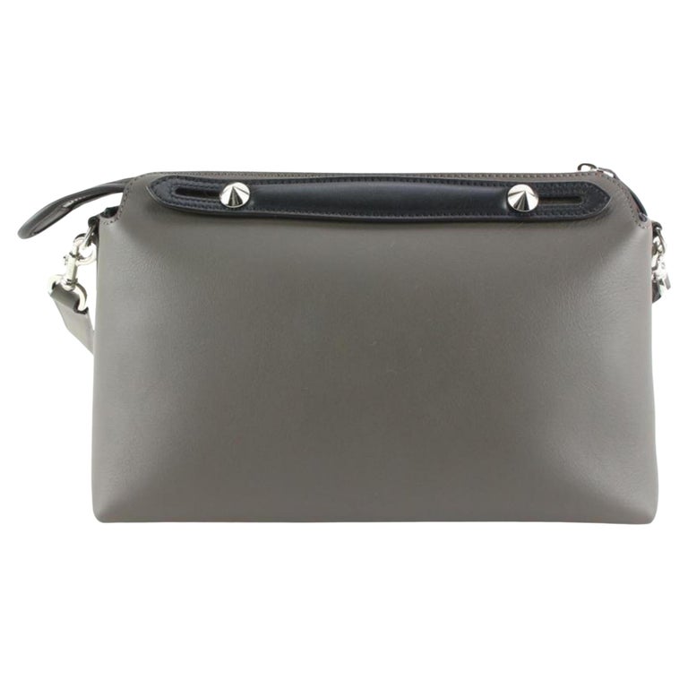 Fendi Grey Calfskin Small By the Way 2way 32f83s at 1stDibs