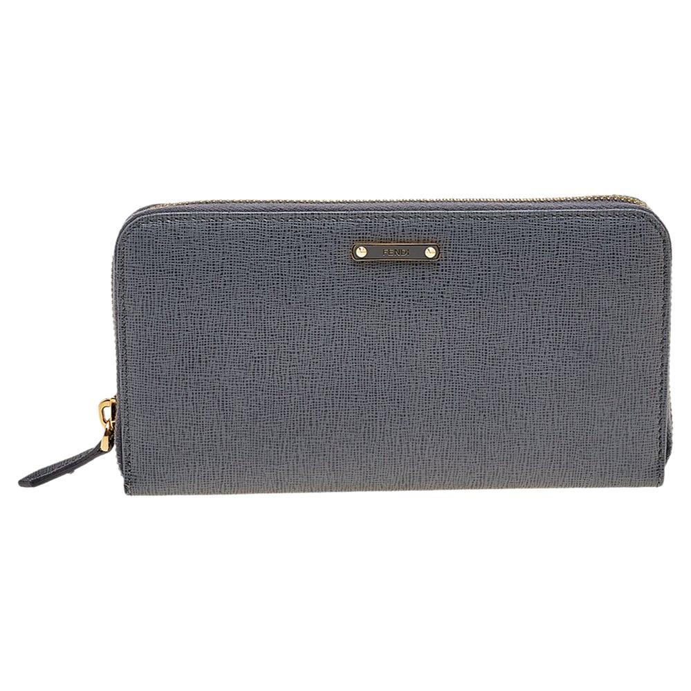 Fendi Grey Fun Fair Wallet on Chain Bag For Sale at 1stDibs | funfair ...