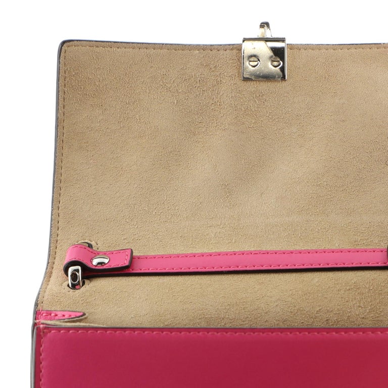 Fendi Kan I Bag Leather Small at 1stDibs