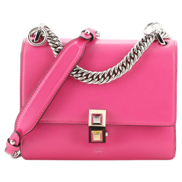Fendi Kan I Bag Leather Small at 1stDibs