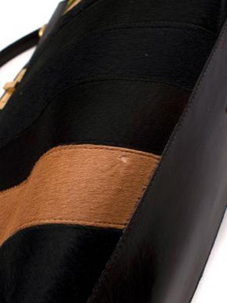 Fendi Large Patchwork Calfhair Peekaboo Bag For Sale at 1stDibs