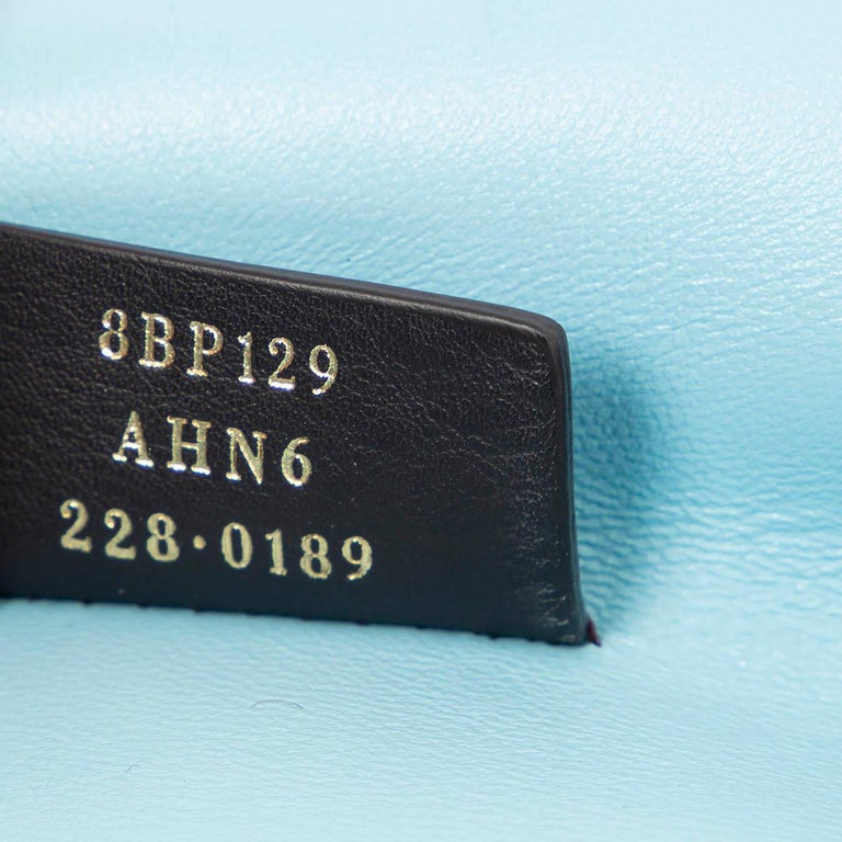 FENDI light blue MINK FUR FIRST SMALL Clutch Shoulder Bag For Sale at ...