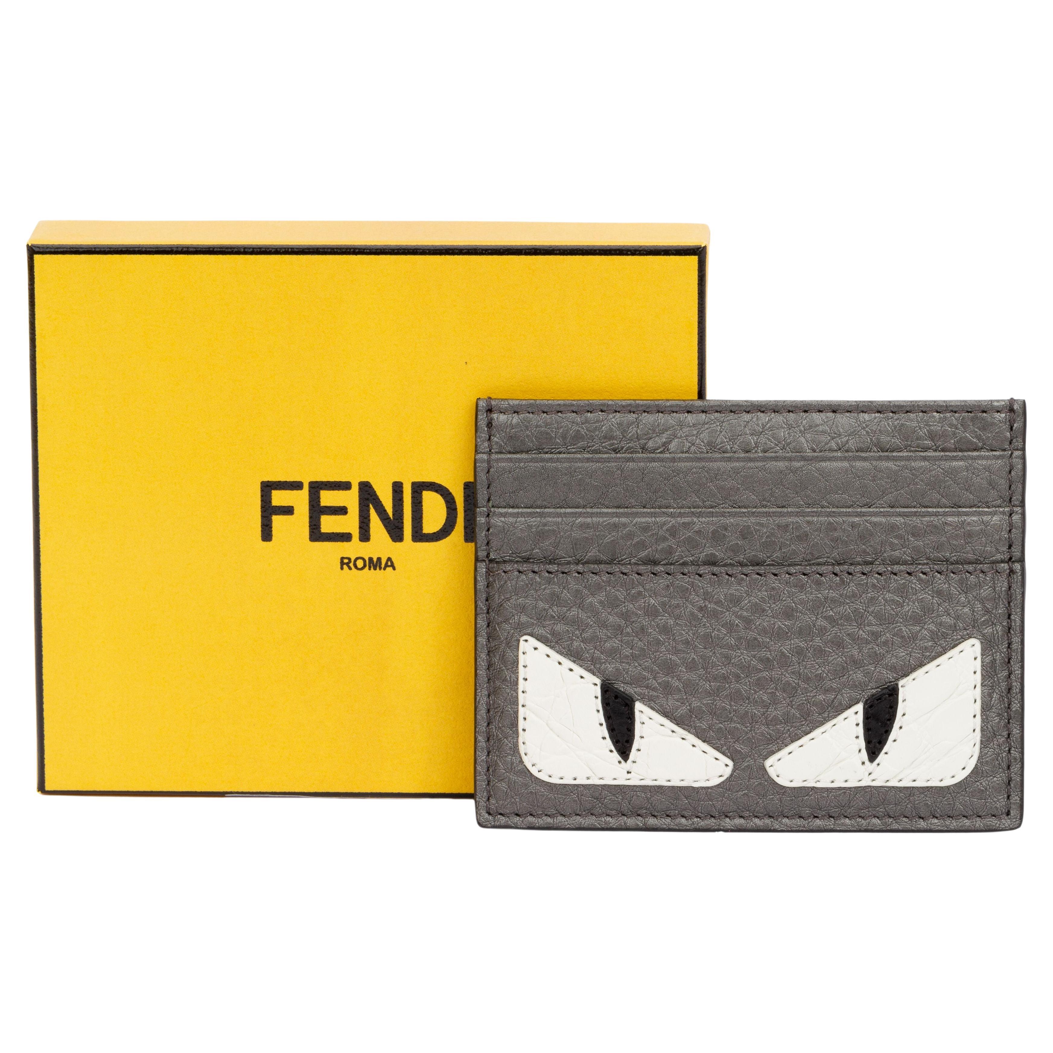 Fendi Lim.Ed. Card Holder Grey Monster at 1stDibs | fendi card holder ...