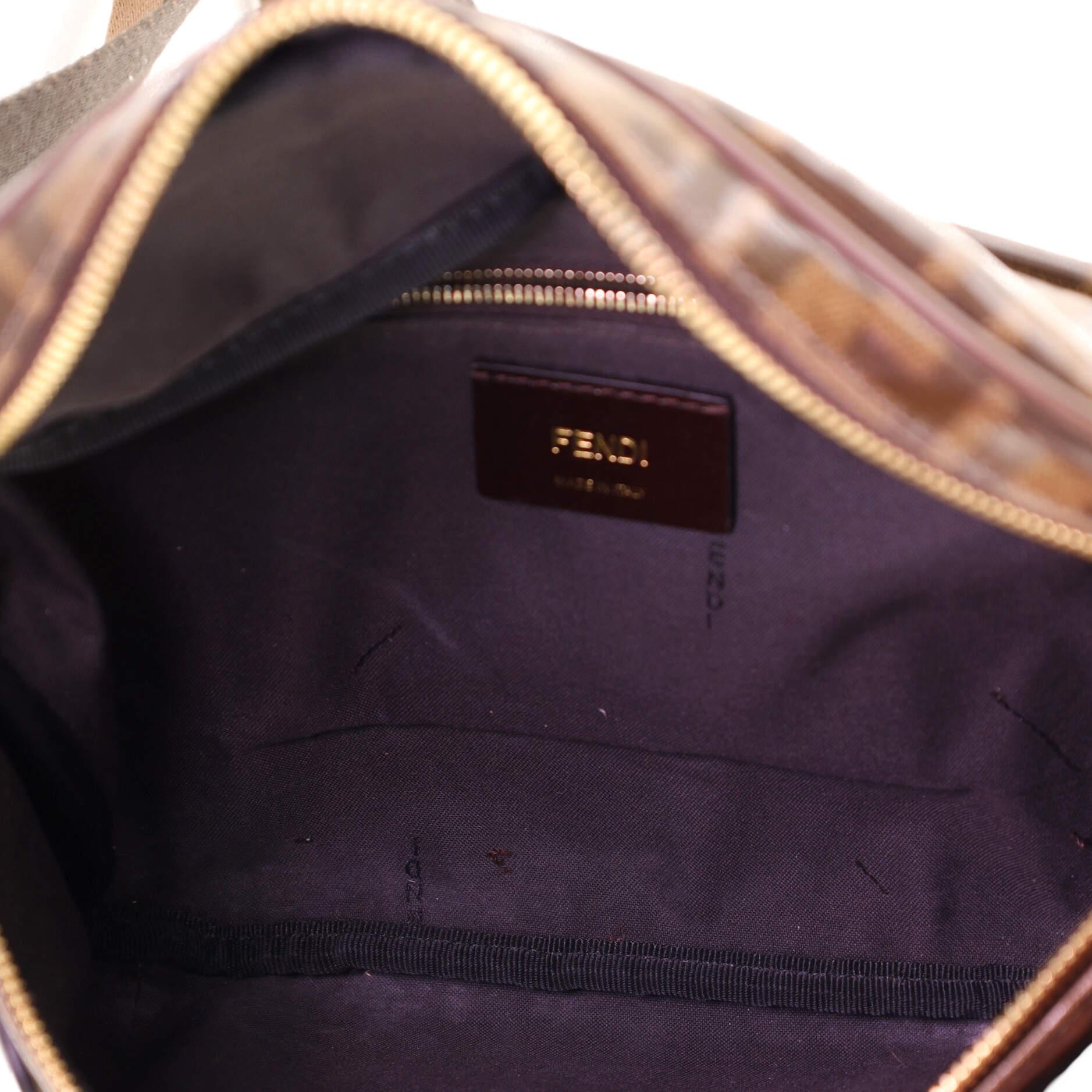 Fendi Mania Logo Waist Bag Zucca Coated Canvas at 1stDibs | fendi fanny ...