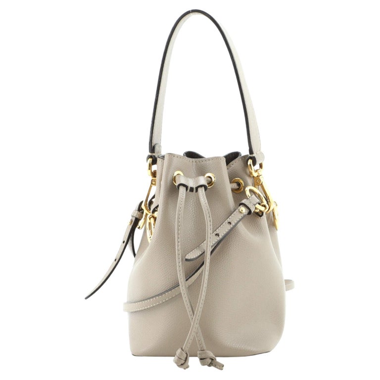 Fendi Mon Tresor Bucket Bag Leather Mini For Sale at 1stDibs