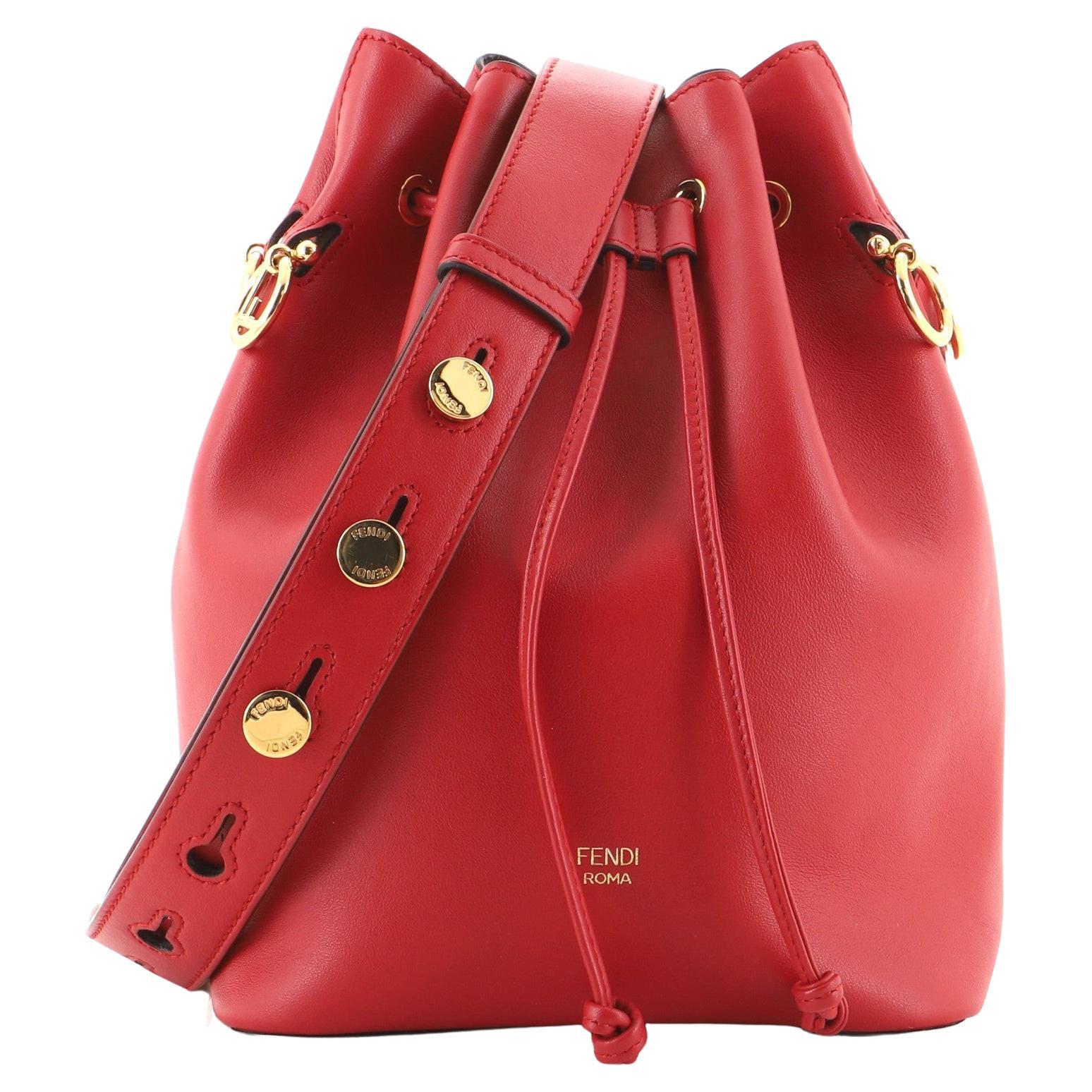 Fendi Kan U Shoulder Bag Leather Small at 1stDibs
