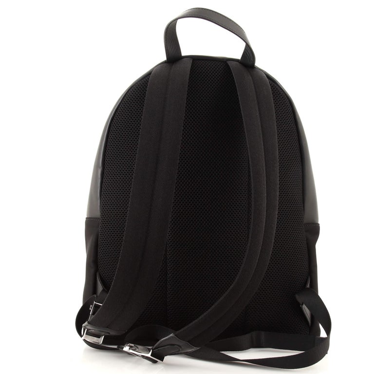 Fendi Monster Backpack Nylon with Leather Large For Sale at 1stDibs