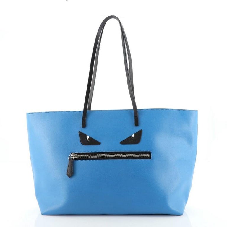 Fendi Monster Roll Tote Leather Medium at 1stDibs