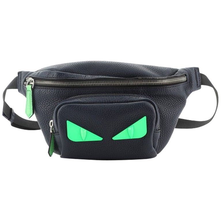 Fendi Monster Waist Bag Leather at 1stDibs