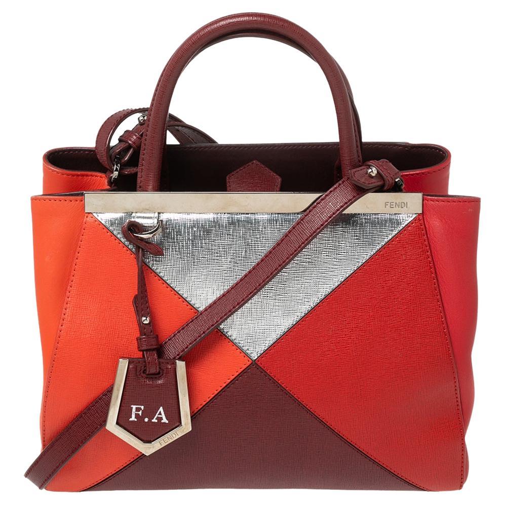 Fendi Red Other Faux Fur Tote Italy For Sale at 1stDibs